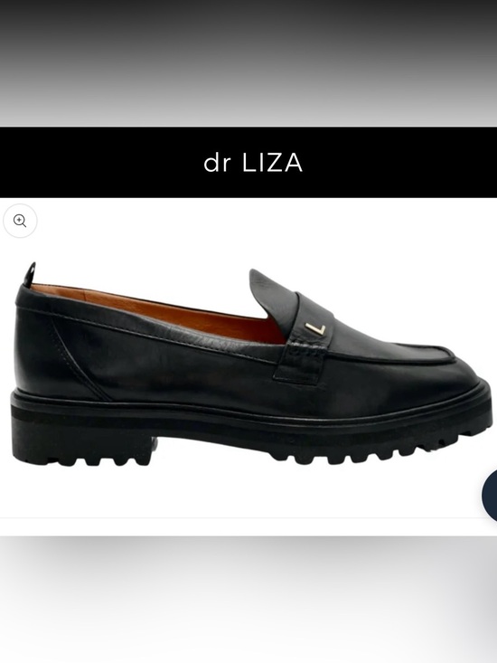 dr Liza | Shoes | Dr Liza Black Leather Loafers Bnib | Poshmark